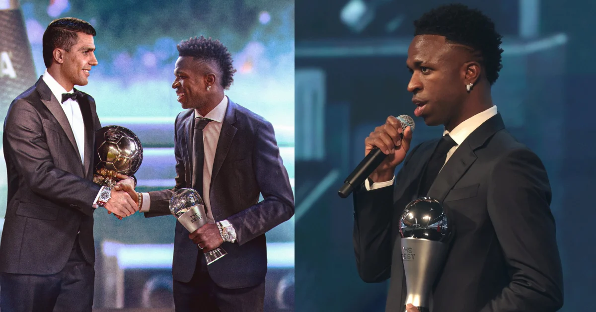Vinicius sacré meilleur joueur Fifa de l’année - Baobab 7 Info
